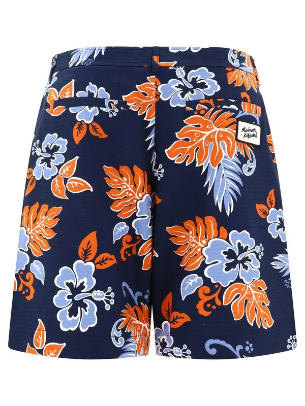 Maison Kitsuné Resort Shorts - Blue