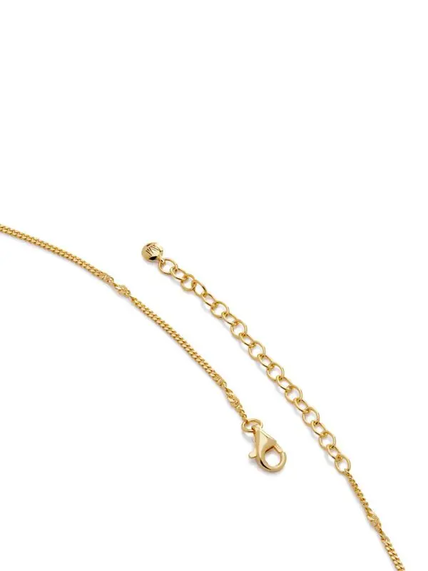 Monica Vinader Curb Twist Chain Necklace