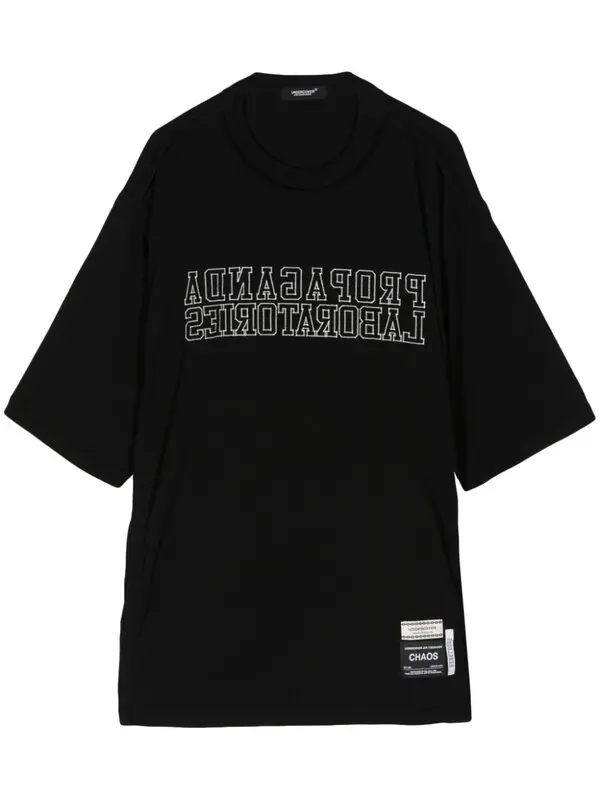 Undercover Slogan-embroidered T-shirt