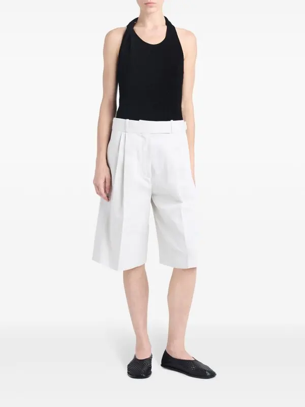 Proenza Schouler Knitted Halterneck Top - Black