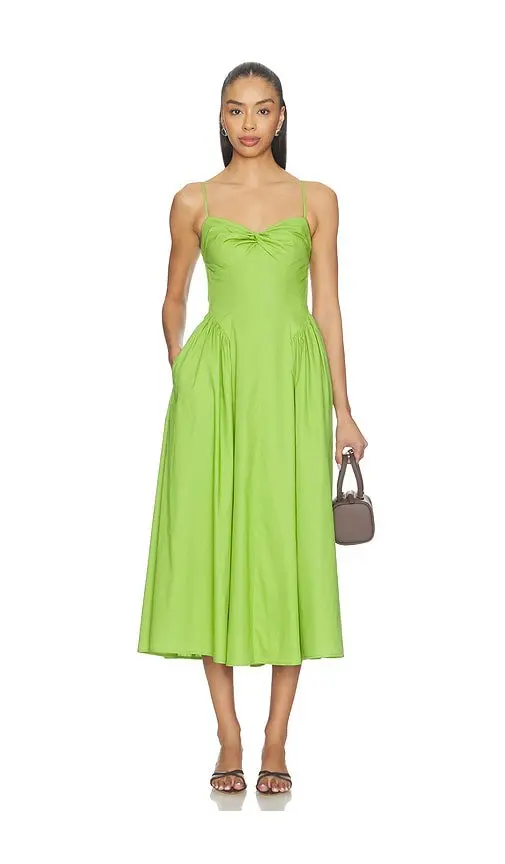 NIA Destene Dress - Matcha