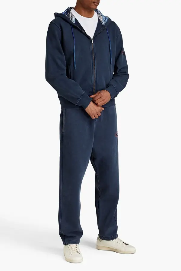 Missoni Cotton-fleece Zip-up Hoodie