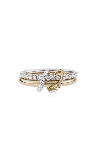 SPINELLI KILCOLLIN Ceres 18k Yellow And White Diamond Ring