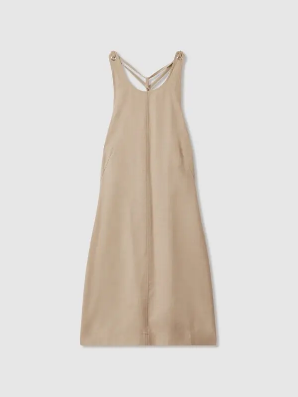 REISS Cecily Wool Mini Dress