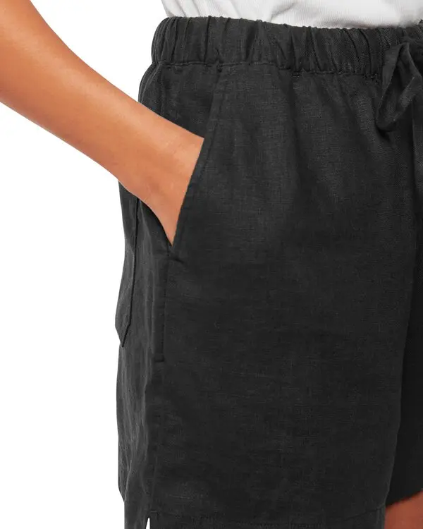 Whistles Linen Elasticized Shorts