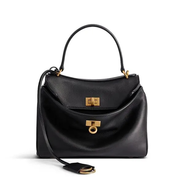 Balenciaga Rodeo Mini Handbag - Black/gold