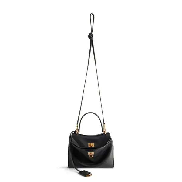 Balenciaga Rodeo Mini Handbag - Black/gold