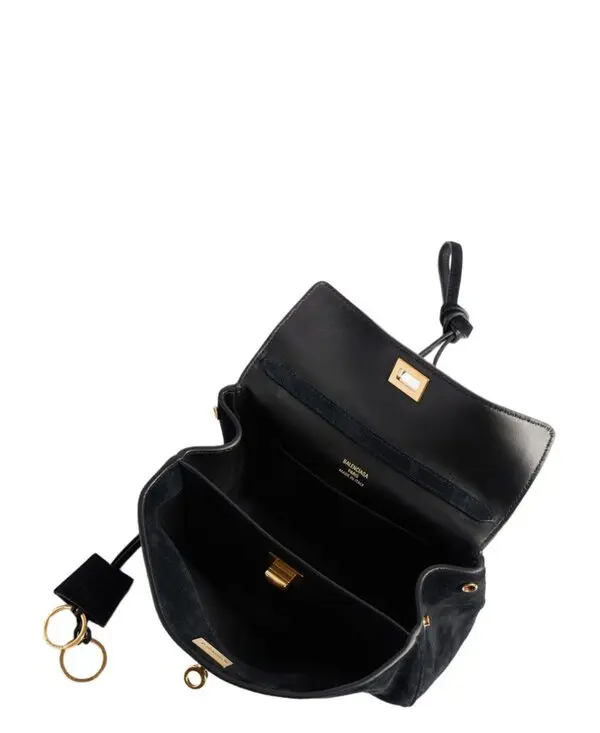Balenciaga Mini Rodeo Handbag - Black/gold