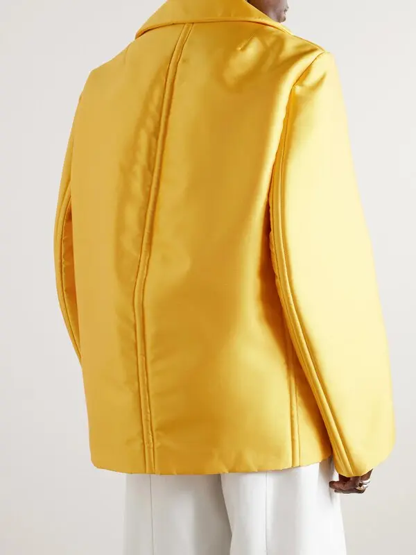 Carven Oversized Satin-twill Jacket