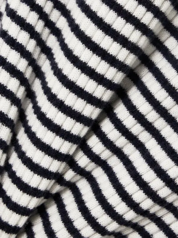 Arch4 Net Sustain Bebbington Striped Ribbed Cashmere Tank