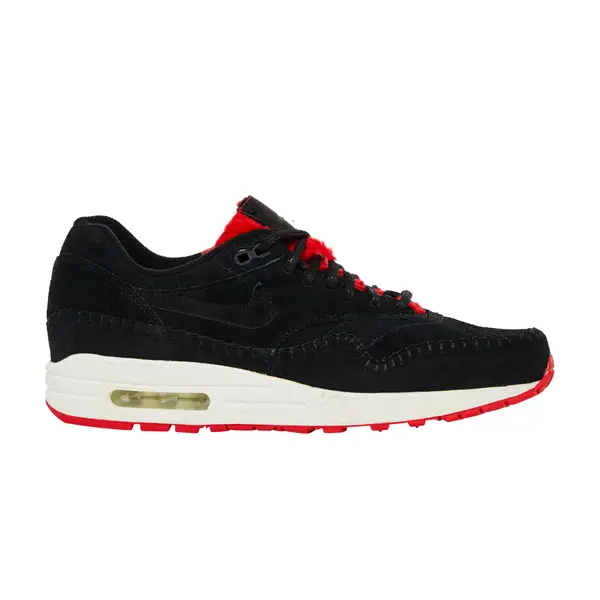 Nike Air Max 1 Premium 'sherpa Pack' Sneakers - Black