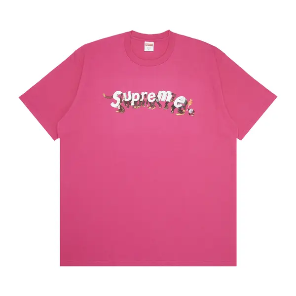 Supreme Apes Tee - Pink