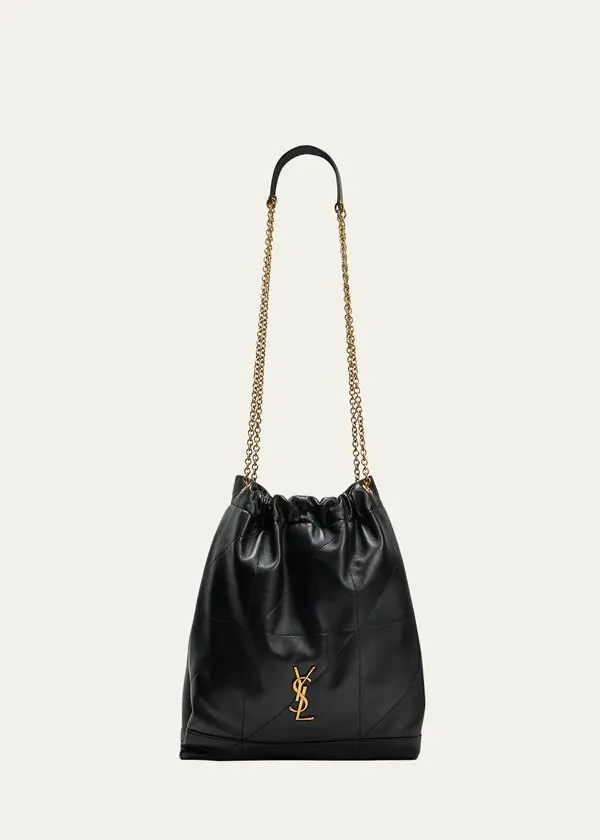 Saint Laurent Jamie 4.3 Pochon Shoulder Bag - Black | Editorialist