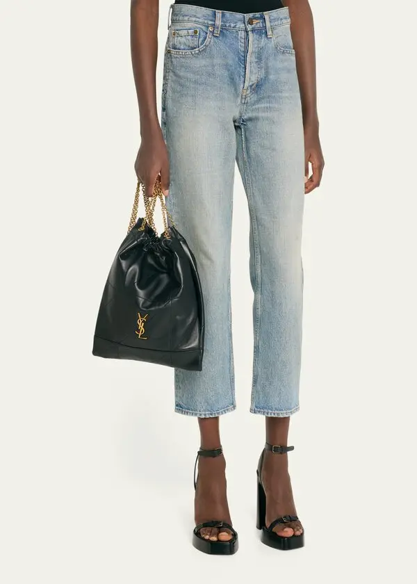 Saint Laurent Jamie 4.3 Pochon Shoulder Bag - Black