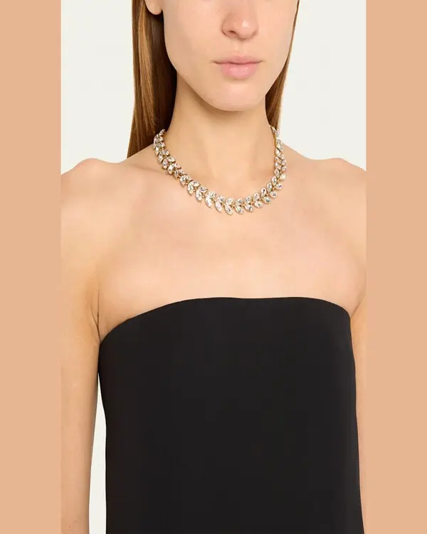 Oscar De La Renta Leaf Necklace