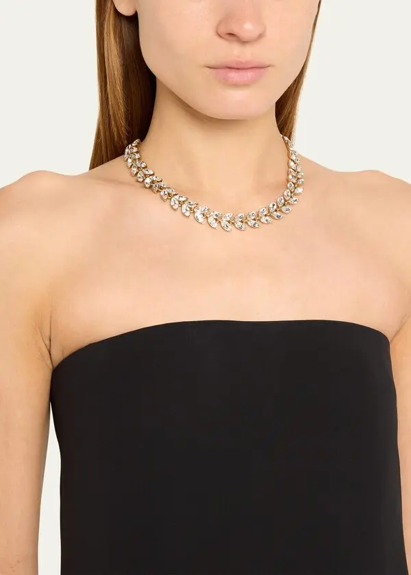 Oscar De La Renta Leaf Necklace