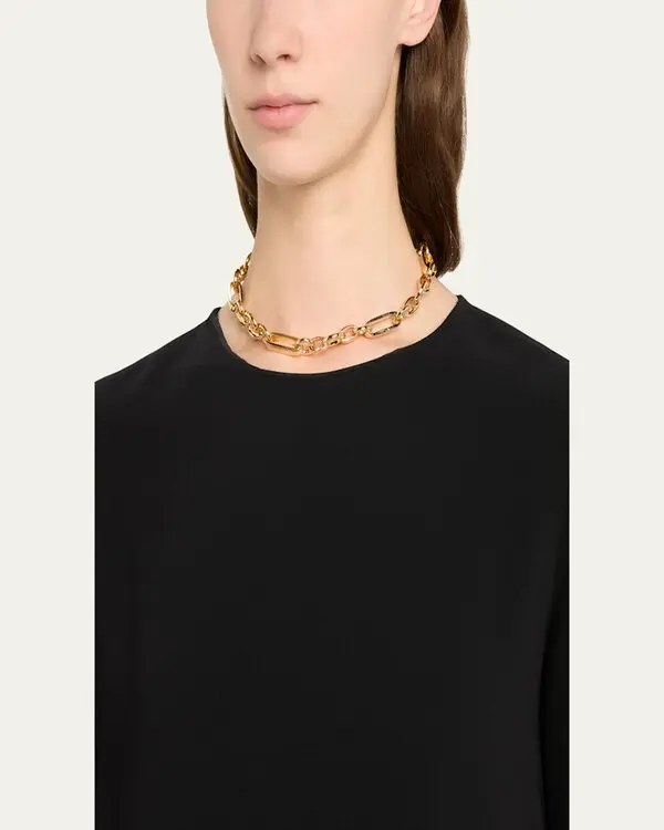 BEN-AMUN Olivia Chain Link Necklace