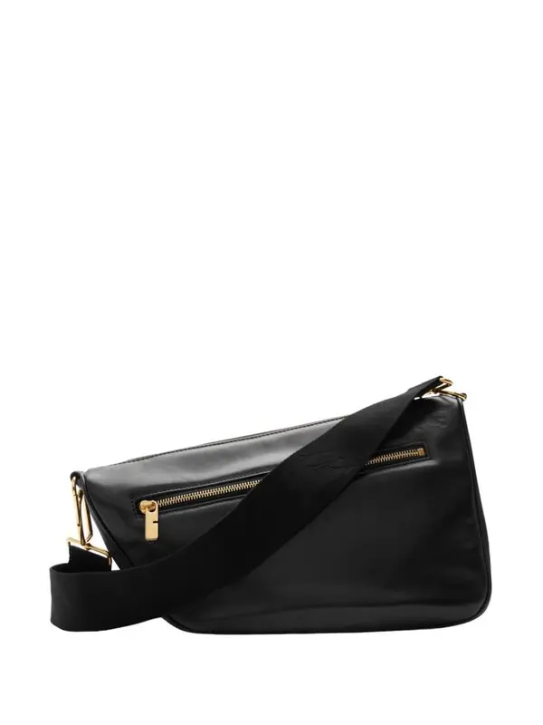 Burberry Medium Shield Leather Messenger Bag
