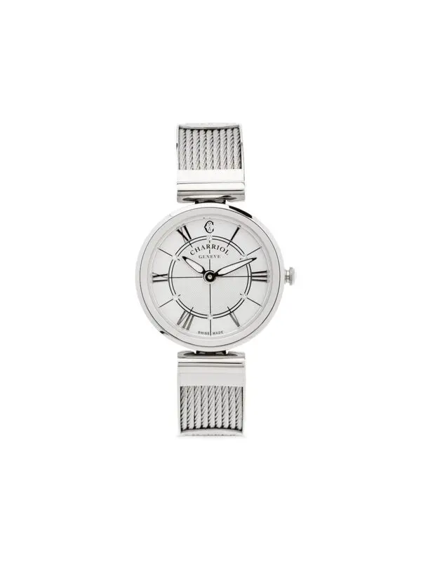 CHARRIOL Forever Quartz 32mm Watch - Silver
