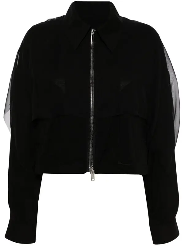 Undercover Layered Jacket With Logo Patch