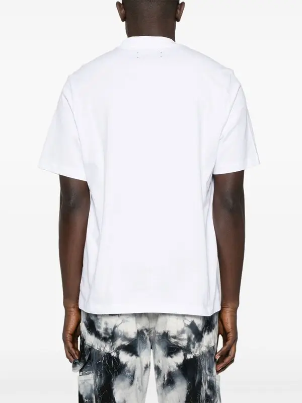 Amiri Logo-print Cotton T-shirt - White
