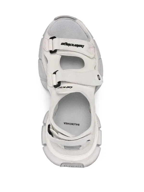 Balenciaga 3xl Sandals - White | Editorialist