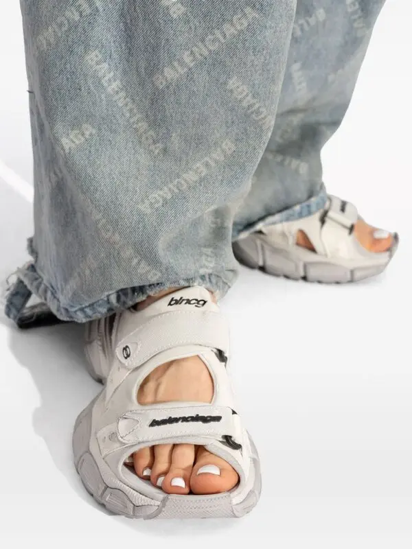 Balenciaga 3xl Sandals - White | Editorialist