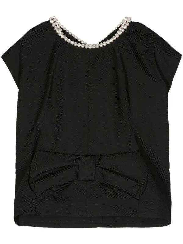 Junya Watanabe Bow-detail Sleeveless Top
