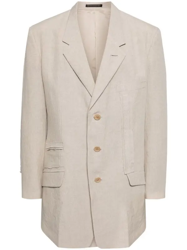 Y’s Linen Panelled Jacket
