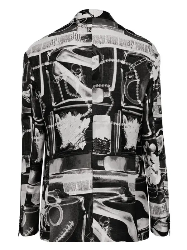 Off-White X-ray Print Blazer
