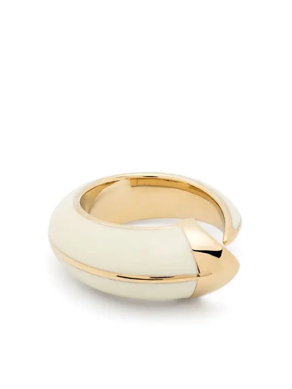 SHAUN LEANE 18kt Vermeil Tusk Ring - Gold