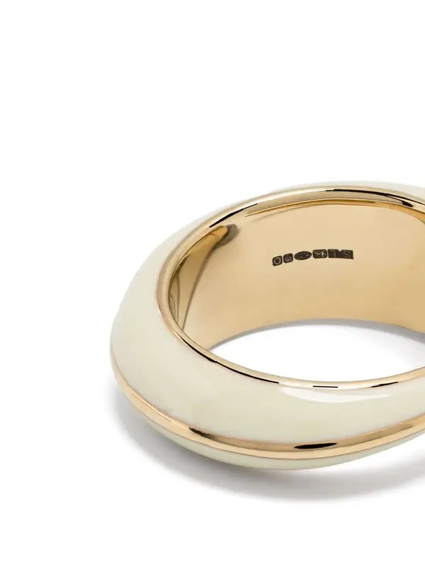 SHAUN LEANE 18kt Vermeil Tusk Ring
