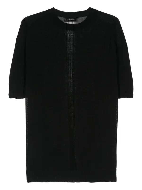 AERON Pliny Semi-sheer Knitted T-shirt