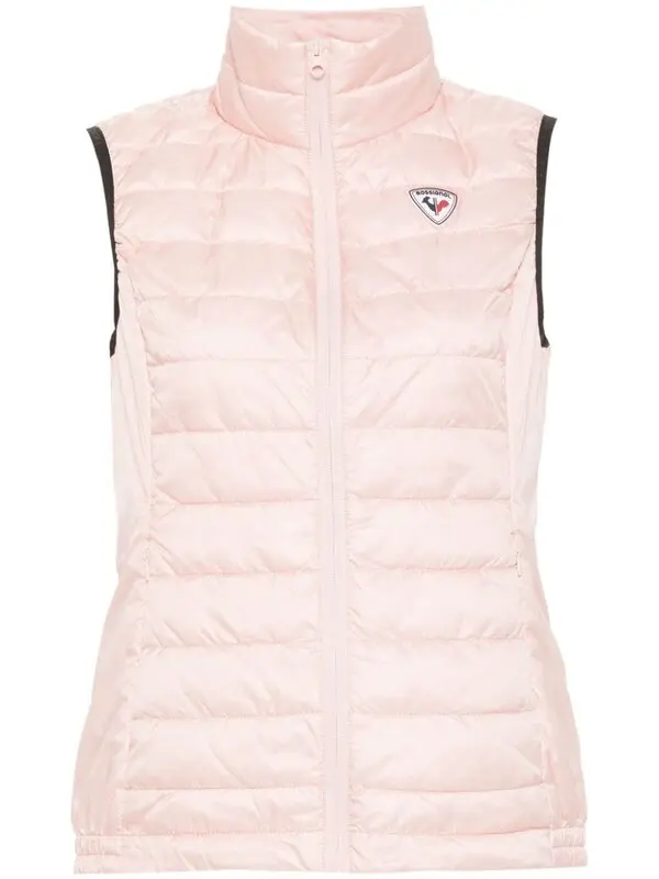 Rossignol Logo-patch Ripstop Gilet - Pink