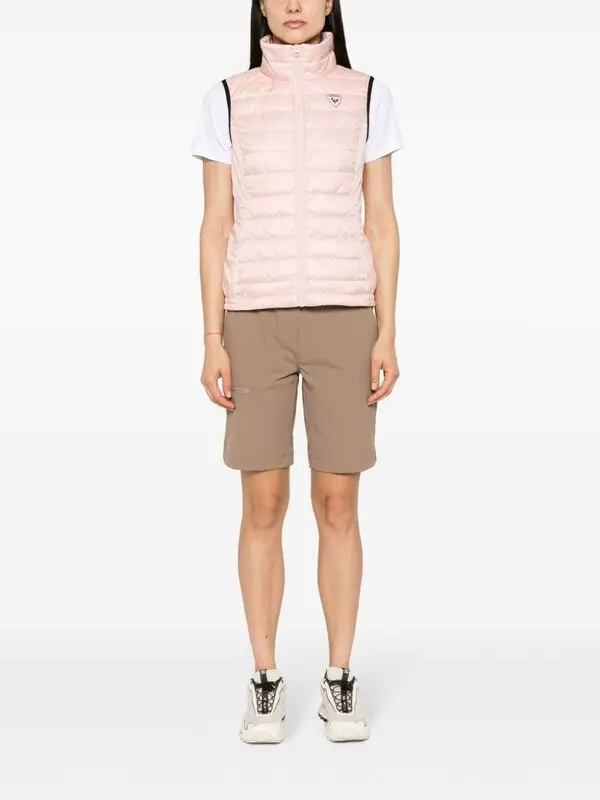 Rossignol Logo-patch Ripstop Gilet - Pink