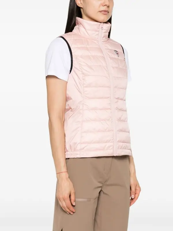 Rossignol Logo-patch Ripstop Gilet - Pink