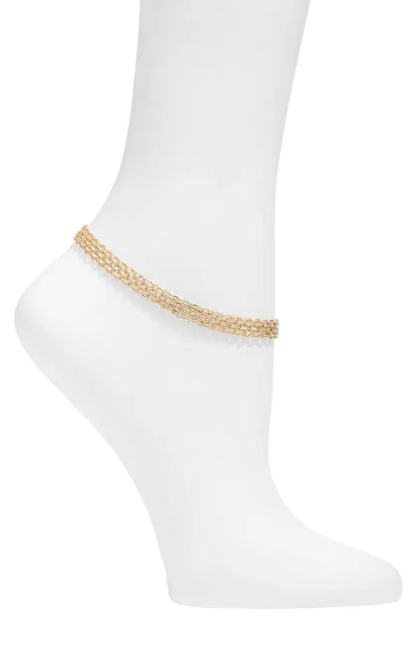Nordstrom Panther Chain Anklet