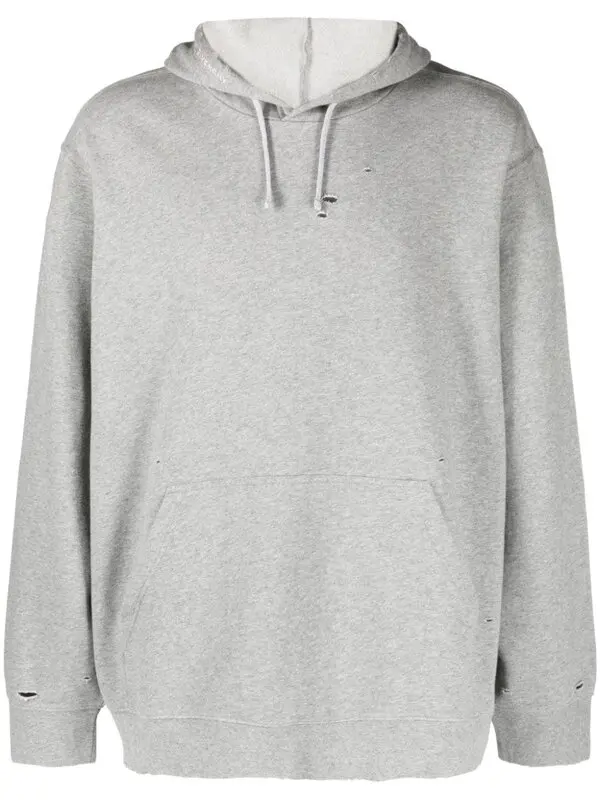 Givenchy Logo Embroidered Cotton Hoodie