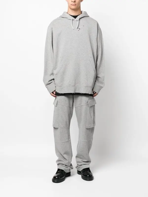 Givenchy Logo Embroidered Cotton Hoodie