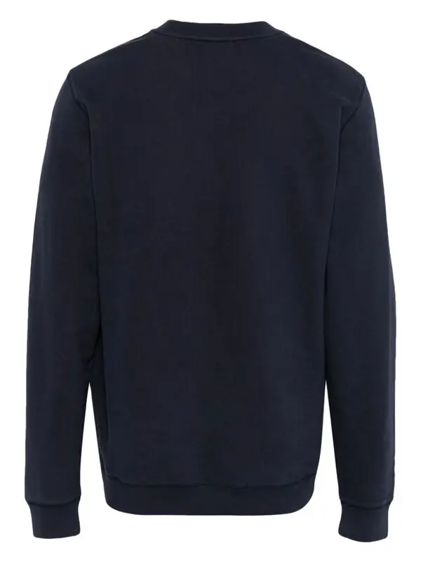 Sunspel Fine-knit Cotton Sweatshirt - Blue