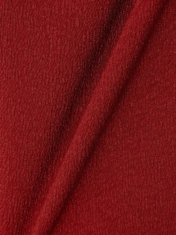 CORTANA Fiona Asymmetric Silk-blend Maxi Dress