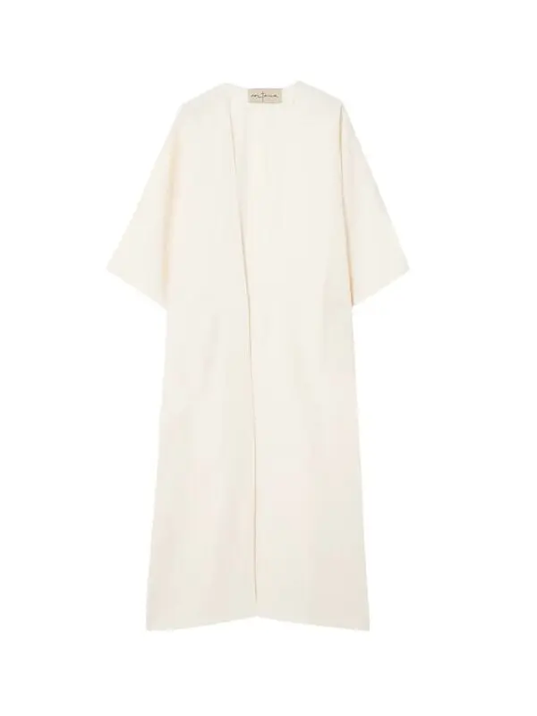 CORTANA Bambina Linen Coat