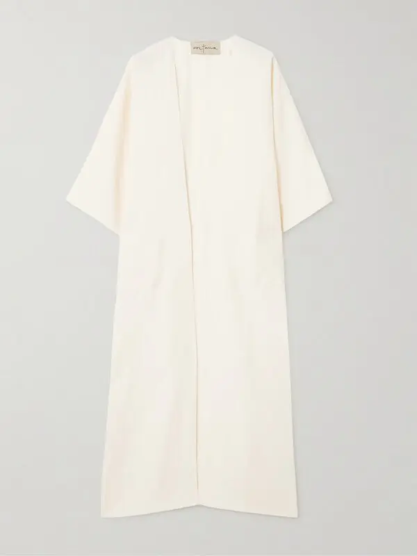 CORTANA Bambina Linen Coat