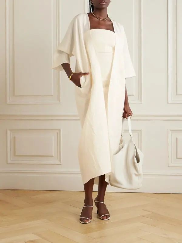 CORTANA Bambina Linen Coat
