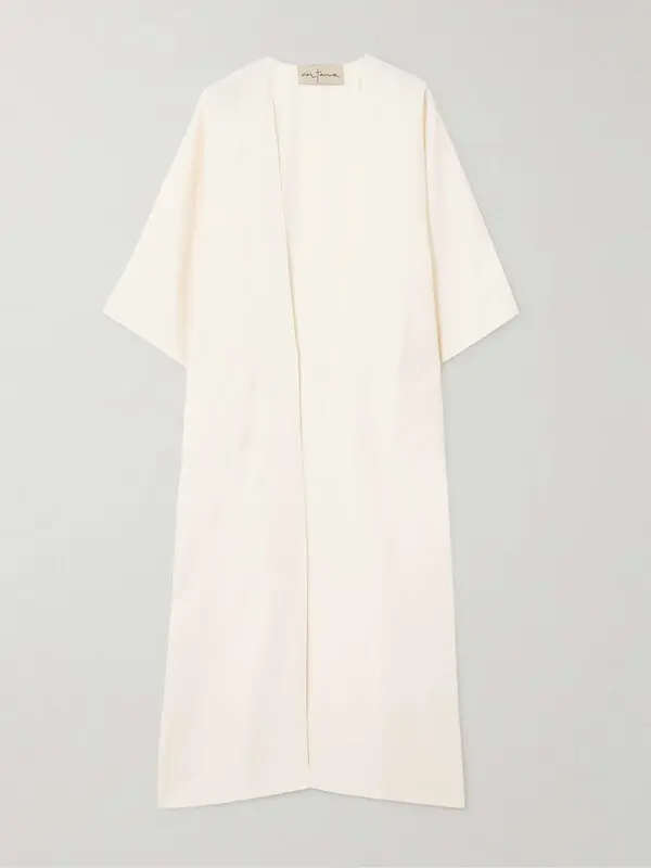 CORTANA Bambina Linen Coat