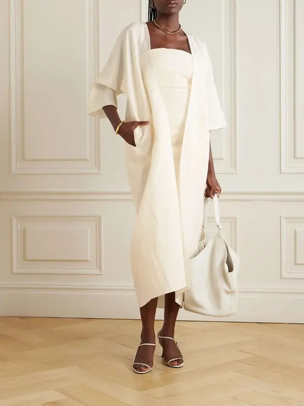 CORTANA Bambina Linen Coat
