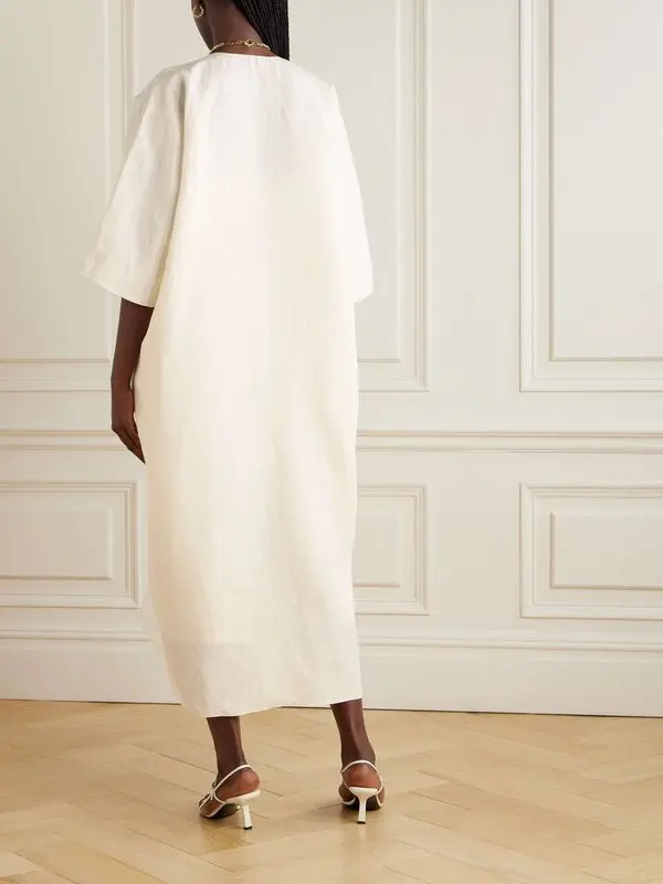 CORTANA Bambina Linen Coat