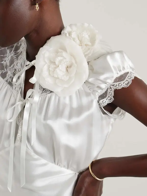 RODARTE Organza Brooch