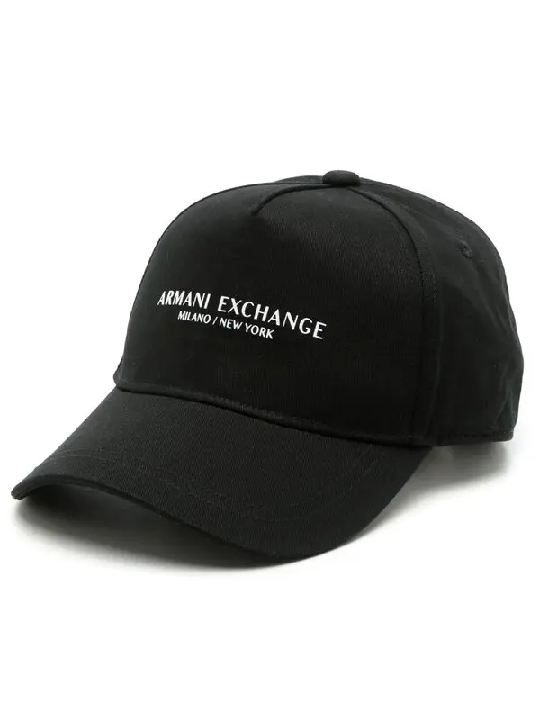 Armani Exchange Logo Cap - Black