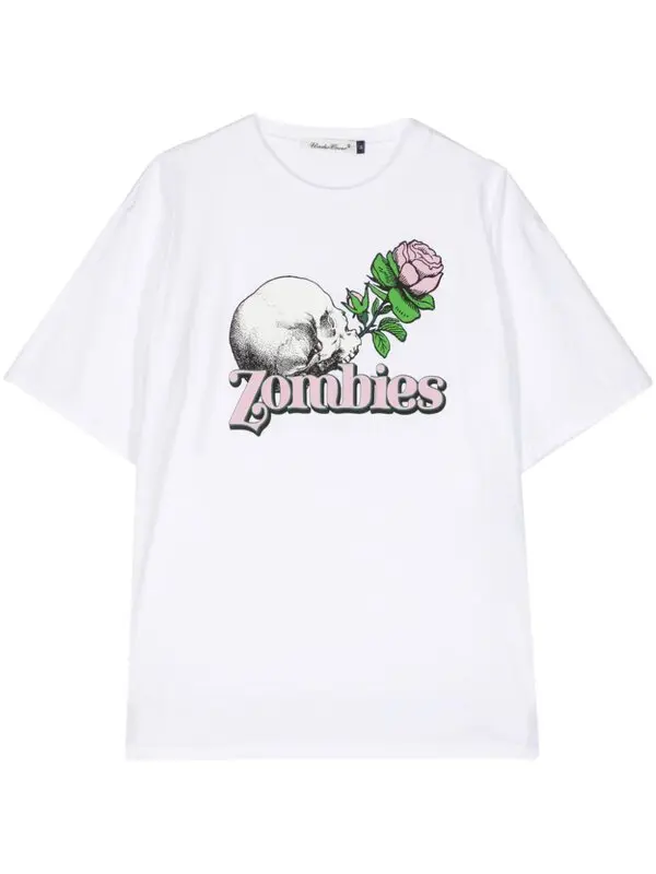 Undercover Zombies Graphic-print Cotton T-shirt
